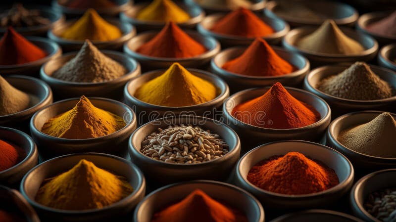Vibrant Culinary Ingredients Stock Image - Image of assortment ...