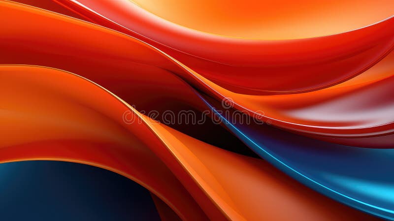 Vibrant Curve Dynamic Background Stock Illustration - Illustration of ...