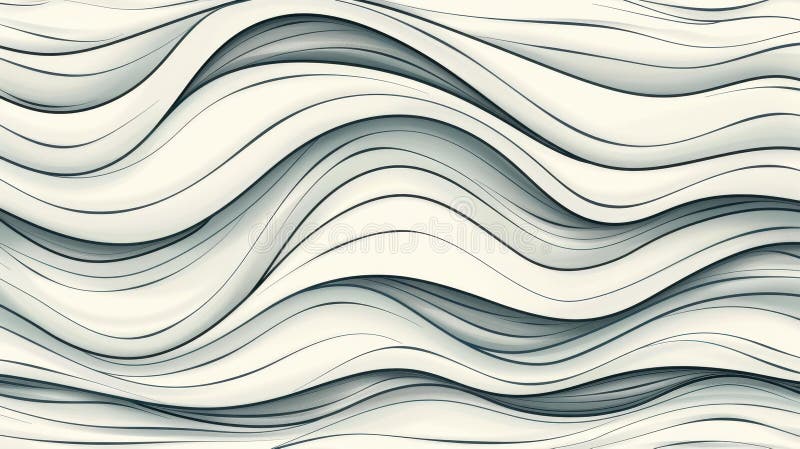 A Vibrant Curve Wave Pattern Featuring Squiggles, Scribbles, and Wiggly ...