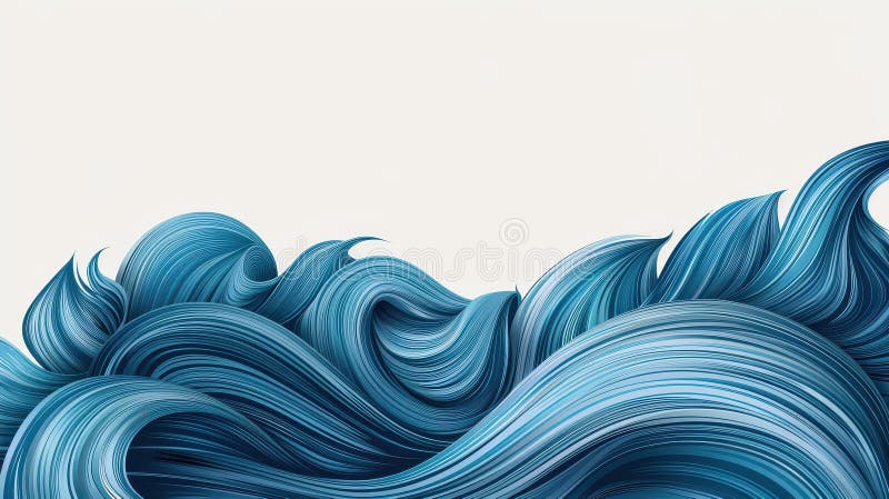 A Vibrant Curve Wave Pattern Featuring Squiggles, Scribbles, and Wiggly ...
