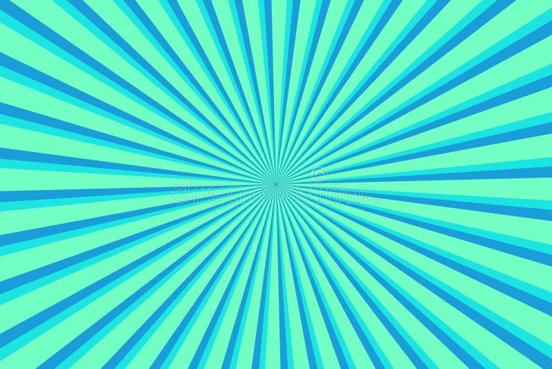 Cyan Ray Burst Design Background Stock Vector - Illustration of shape ...