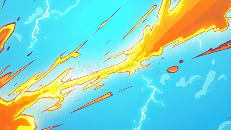 Vibrant D Energy Blast Effects Showcasing Dynamic Comic Action Patterns ...