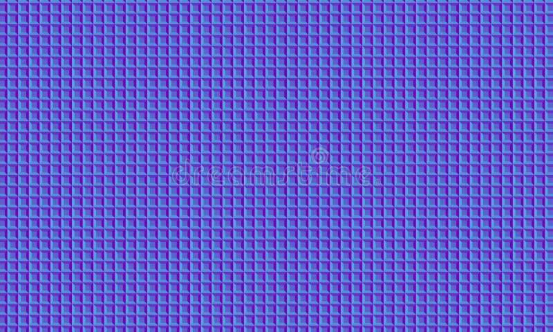 Vibrant 3D Illusion Squares Seamless Pattern Design Stock Illustration ...