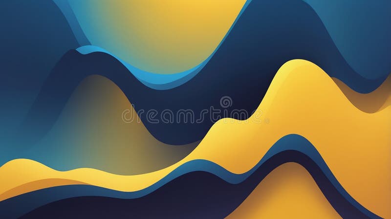 A Vibrant 2D Wallpaper Featuring a Smooth Gradient Transitioning from ...