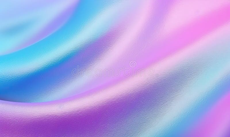 A Vibrant Dance of Blue and Pink Waves on a Lively Background Stock ...