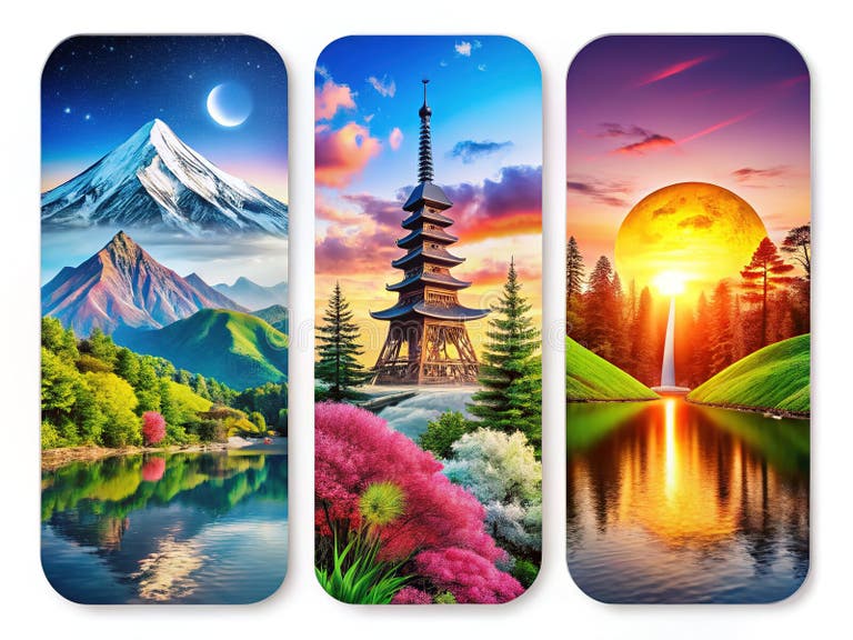 Vibrant Decal Set Abstract Geometric Patterns for a Dynamic Design ...