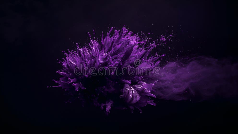 Purple Liquid Dynamic Splash Stock Illustrations – 29,610 Purple Liquid ...