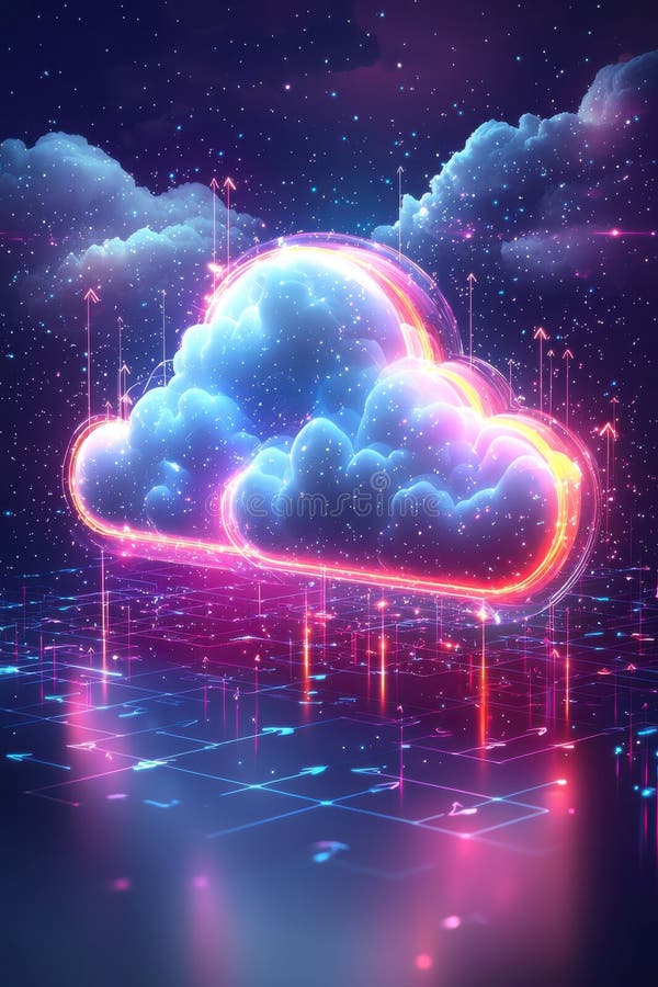 Creative Representation of Cloud File-sharing Technology with Neon ...