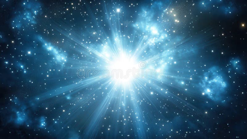 A Vibrant Depiction of a Cosmic Explosion, Illustrating the Beauty of ...