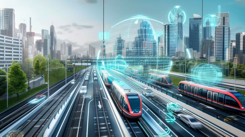 Data Flows through a Glowing Green Tunnel AIG535 Stock Photo - Image of ...