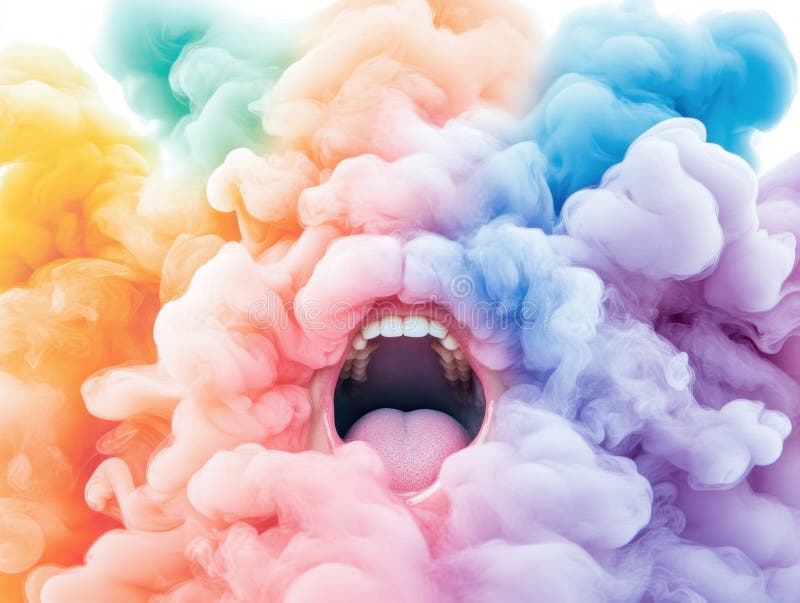 Vibrant Depiction of Stuttering-focused Therapy Forming Dynamic Speech ...