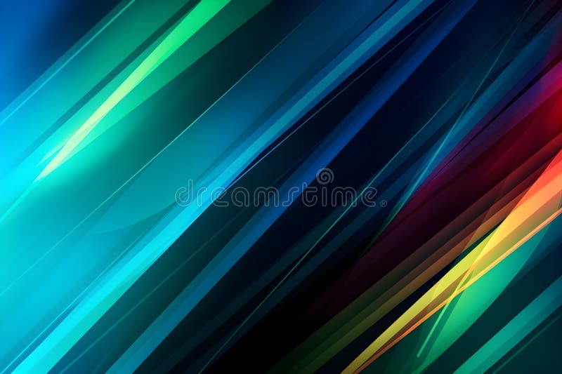 Vibrant Diagonal Stripes Creating a Visual Spectacle Stock Illustration ...