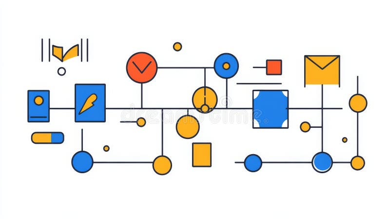 A Vibrant Diagram Depicting a Complicated Decision-making Process ...