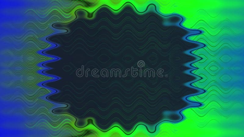 Abstract Green and Blue Wavy Background Stock Video - Video of color ...