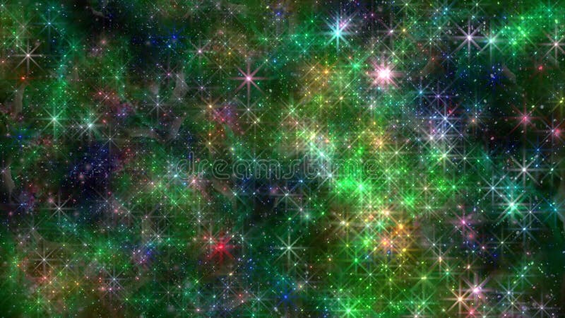 Vibrant Digital Starry Pattern in Space Stock Footage - Video of ...