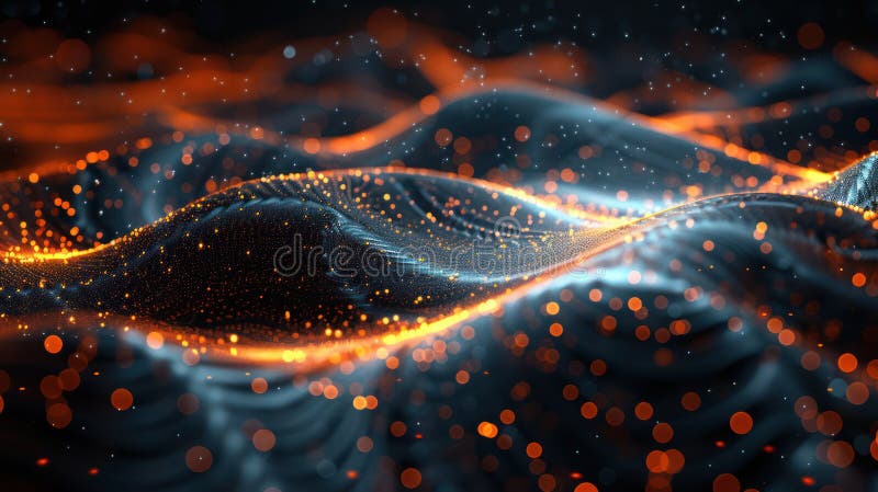 Tech Savvy: Vibrant Digital Background for AI, Data, Audio, and ...