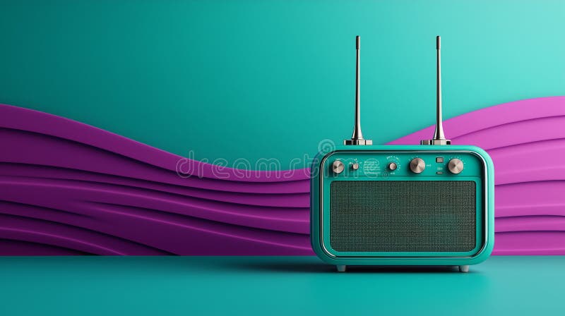 Vibrant Radio Waves Celebration Stock Photos - Free & Royalty-Free ...