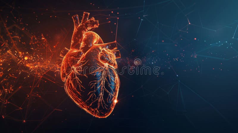 Vibrant Digital Representation of Human Heart in Network Stock ...