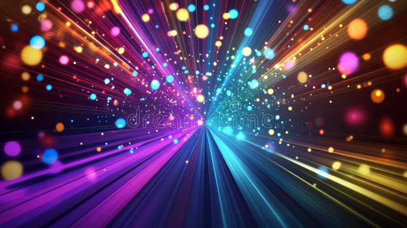 Vibrant Disco Background Perfect for Parties Colorful Lights and ...