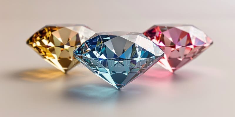 A Vibrant Display of Colored Diamond Patterns Showcasing Minimalistic ...