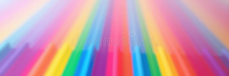 Vibrant Display of Colorful Light Beams Radiating in a Playful Gradient ...