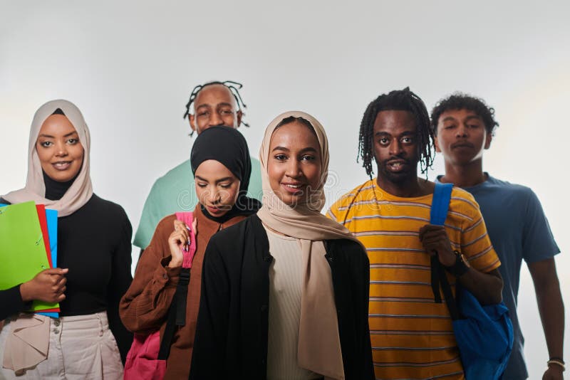 In a Vibrant Display of Educational Diversity, a Group of Students ...