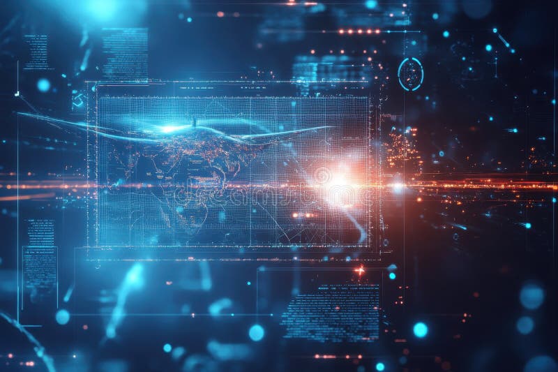 Tech Visualization of Data Analysis and Global Connectivity in Digital ...