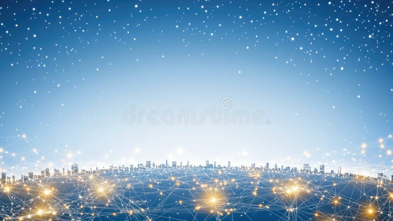 A Vibrant Display of Interconnected Lines Illustrates Global Internet ...