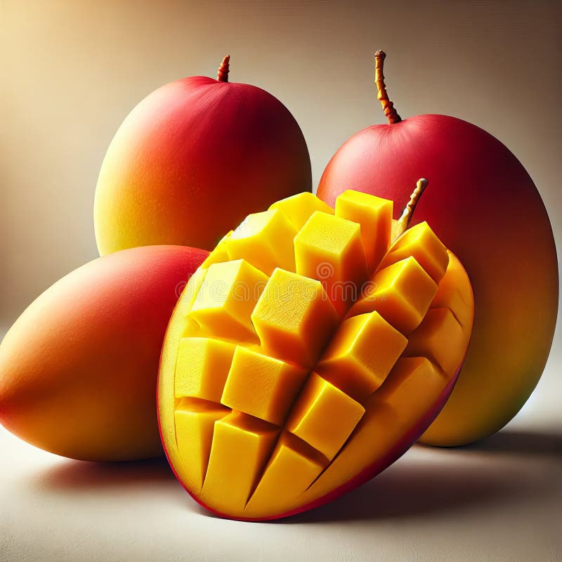 Succulent Mangoes - Ripe and Ready Checkerboard Pattern, Perfect for ...