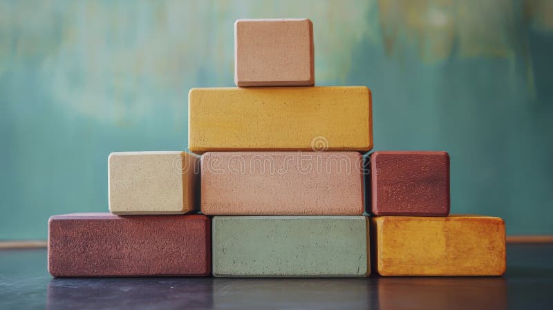 Yoga Blocks for Stability Home Yoga Studio Product Image Indoor ...