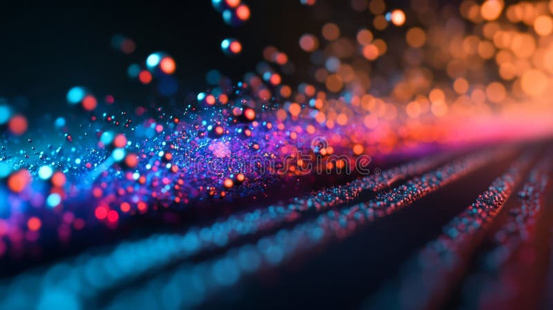 Vibrant Dissolving Materials with Self-Destructing Properties Stock ...