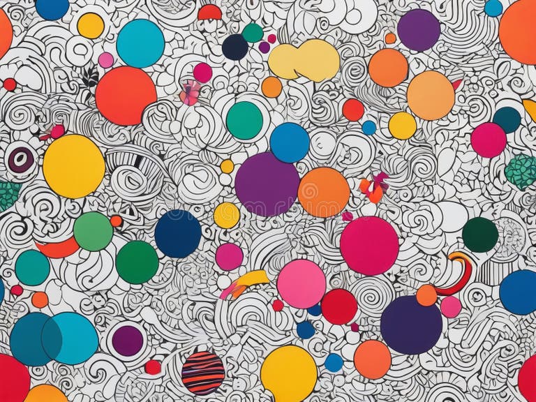 Vibrant Doodle Study Guide Collage Organize Your Notes and Worksheets ...