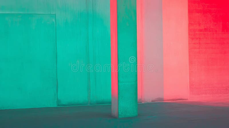 Vibrant Duochrome Wall Texture with Red, Blue, and Green Hues for ...