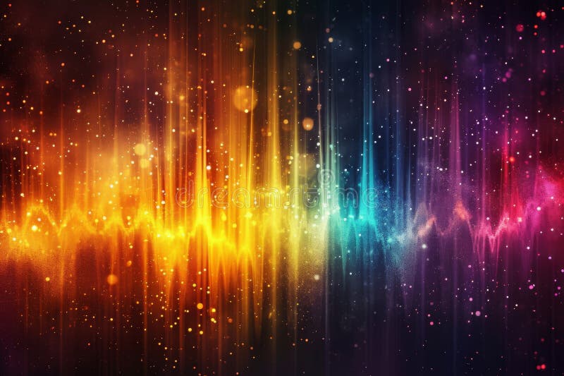 A Vibrant and Dynamic Abstract Background Featuring an Array of Colors ...