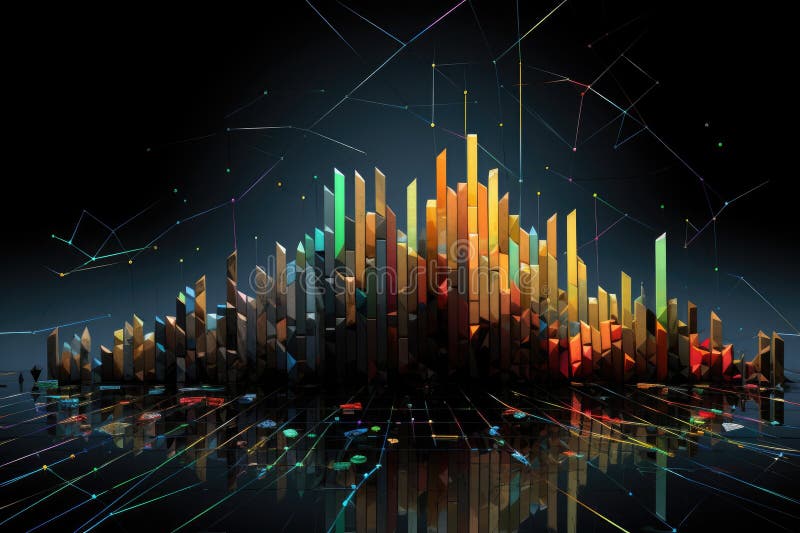 A Vibrant and Dynamic Abstract Cityscape Featuring Intersecting Lines ... A Vibrant and Dynamic Abstract Cityscape Featuring Intersecting Lines ...