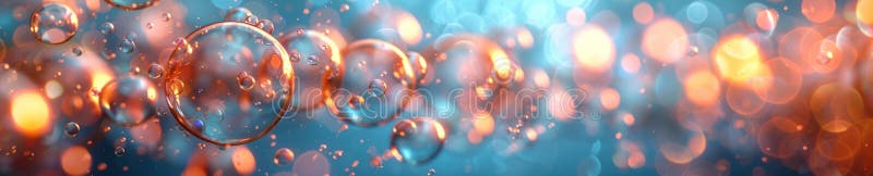 Colorful Bubble Animation Loop - Abstract 3D Design Stock Illustration ...
