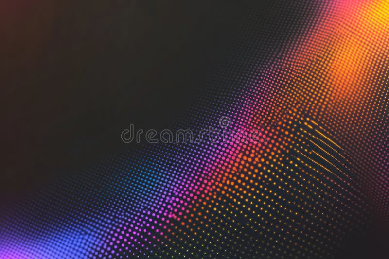 Multicolored Retro VHS Glitch Background with Soft Grainy Texture and ...