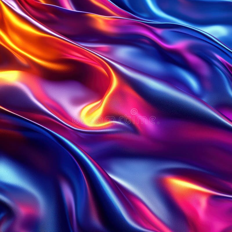 A Vibrant, Dynamic Digital Artwork Featuring Flowing Lines Suggestive ...