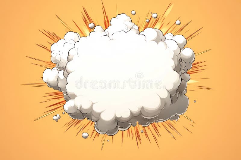 Boom! Comic-Style Explosion Speech Bubble Stock Illustration ...