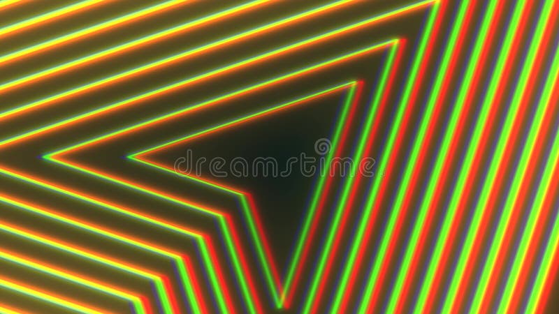 Vibrant Diagonal Line Pattern Red, Yellow, and Green Stock Video ...