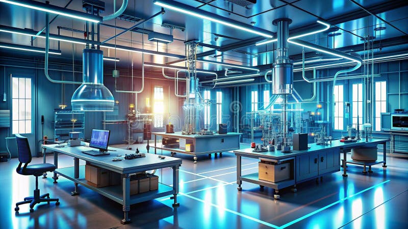 A Vibrant and Dynamic Visualization of a Startup Lab Environment ...