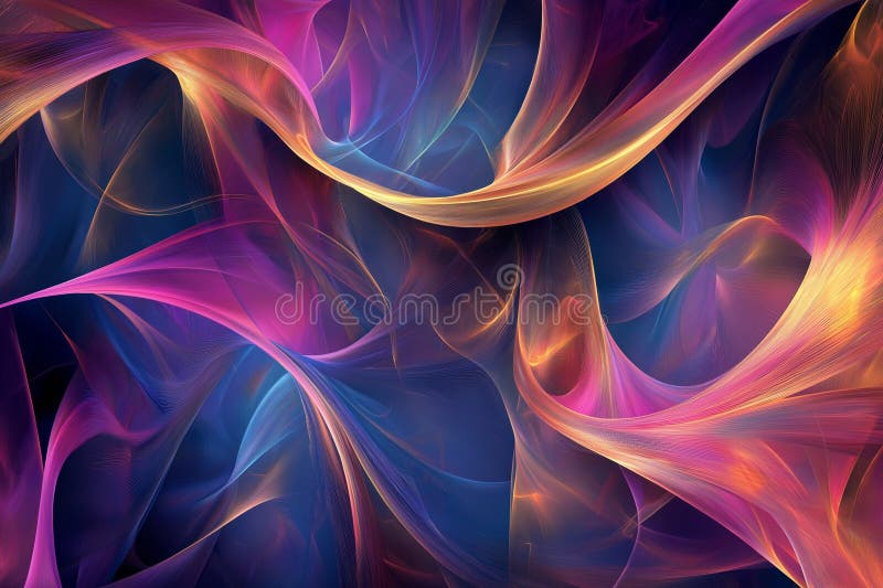 Vibrant and Dynamic Wallpaper Stock Illustration - Illustration of ...