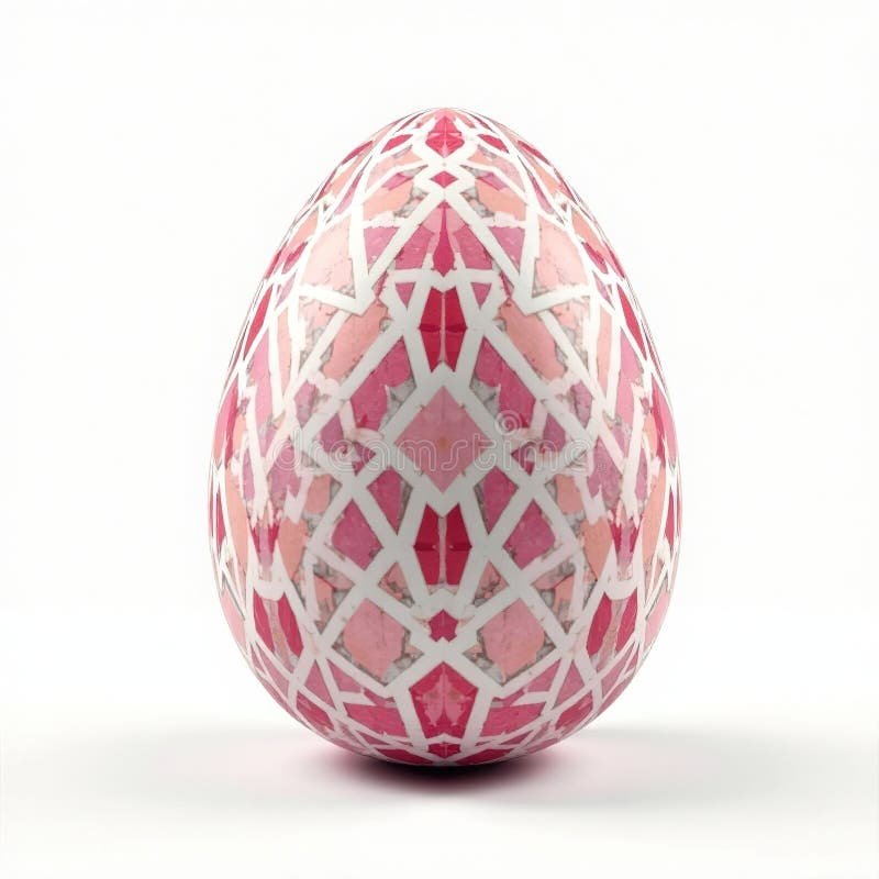 Vibrant Easter Egg Geometric Pattern Background a Colorful and Modern ...