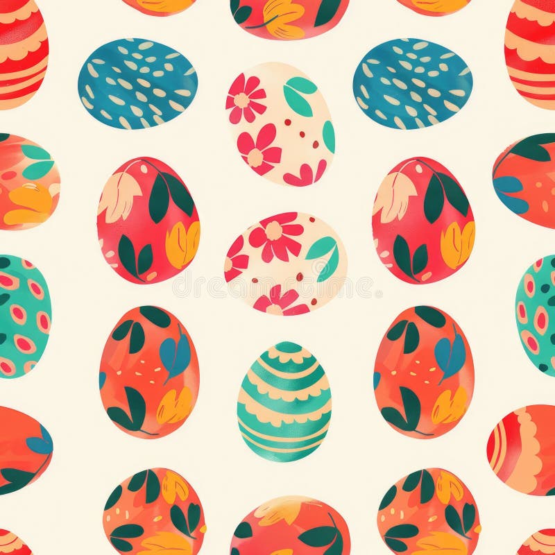 Vibrant Easter Eggs Clean White Surface Perfect Spring Holiday Designs ...