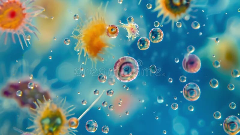 The Vibrant Ecosystem of a Water Droplet As Seen through the Lens of a ...