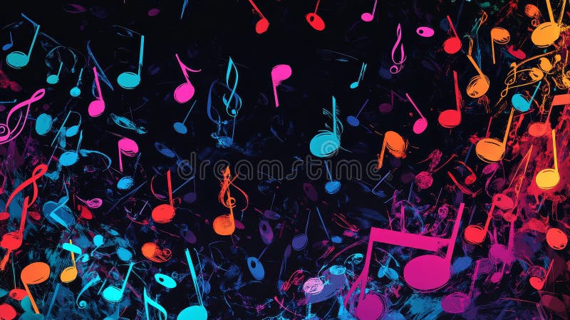 A Vibrant and Energetic Background Featuring a Multitude of Colorful ...