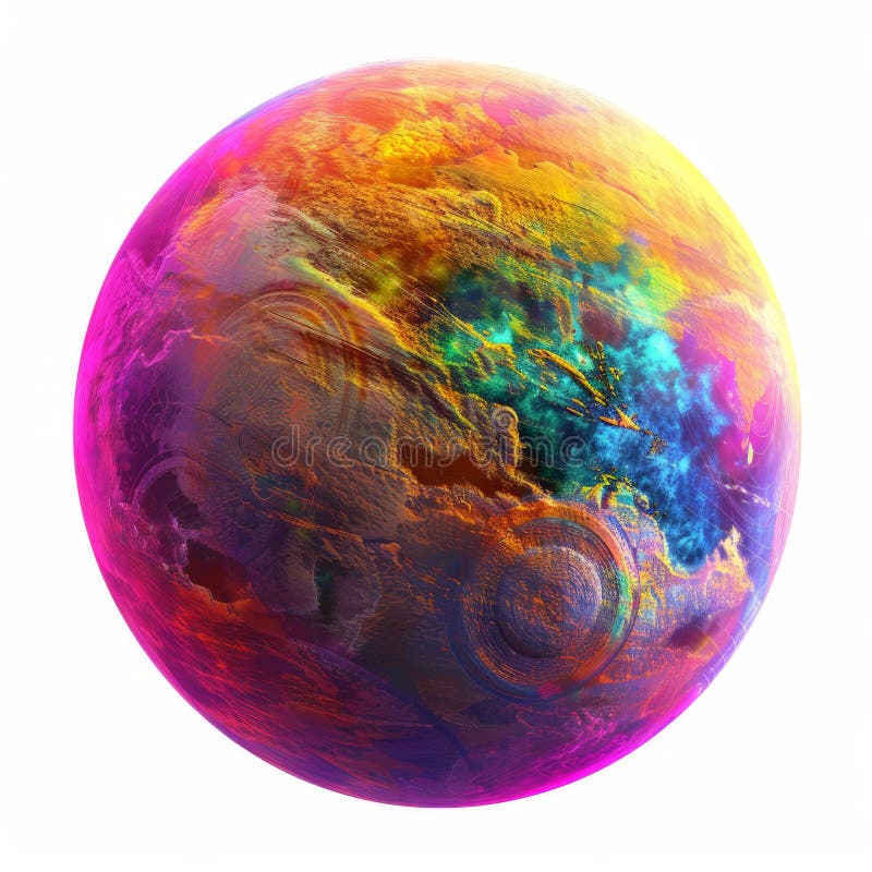 A Vibrant Exoplanet with Unusual Colors and Possible Rings, Showing ...