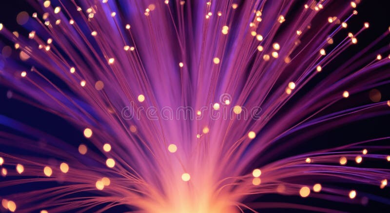 Vibrant Explosion of Colorful Light Particles Creating a Stunning ...