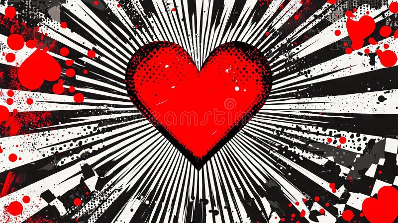 Dynamic Black White Graphic Illustration Explosive Splash Burst Stock ...