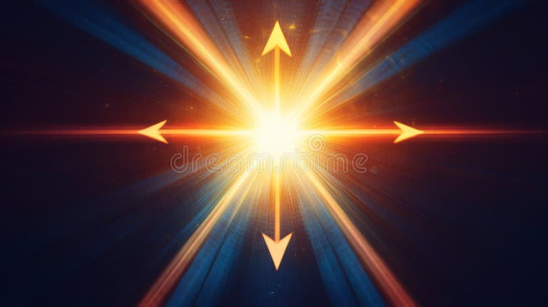Vibrant and Expressive Abstract Light Rays with Dynamic Arrows ...